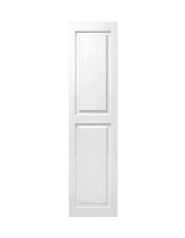 White Raised Panel | Shutters - vbs